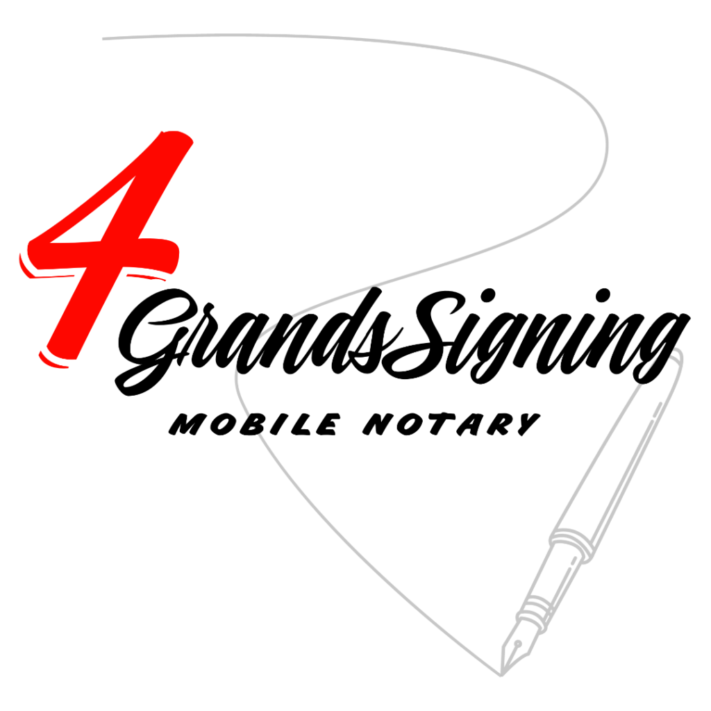 - 4GrandsSigning Mobile Notary